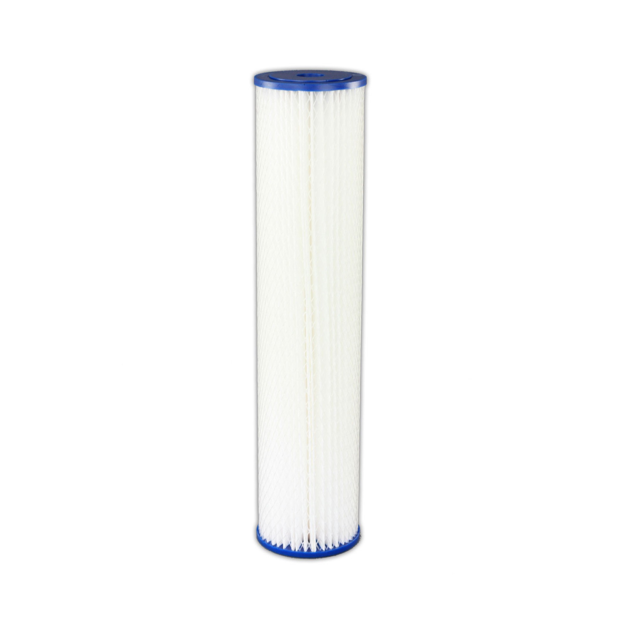 20" Big Polypleated Filter Cartridge 1 Micron absolute (20" x 4½")