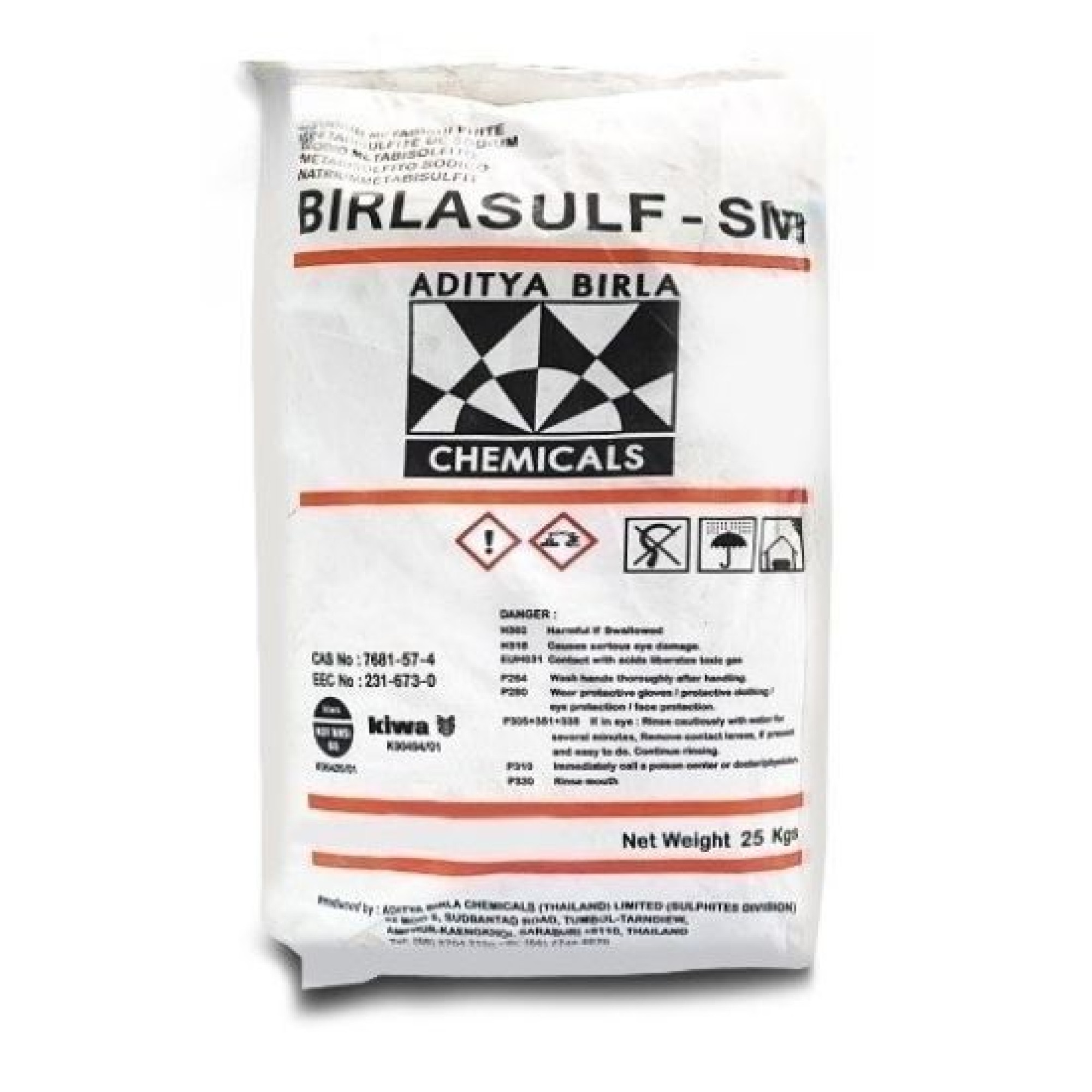 Resin Treat (Sodium Metabisulphite) For cleaning iron off cation resin ...