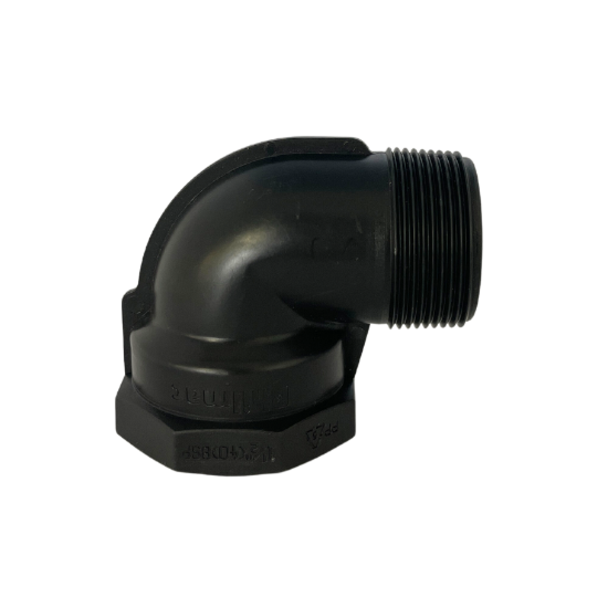 Male to Female Threaded Elbow 40mm